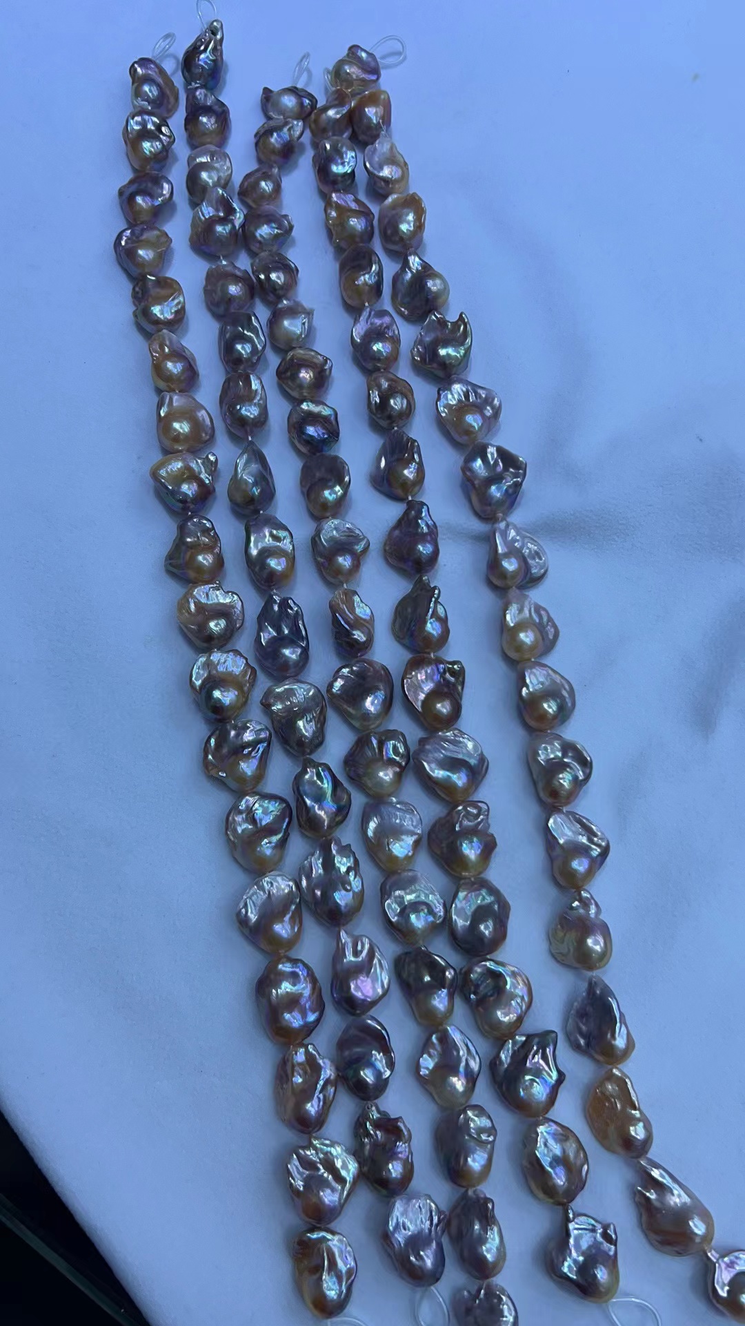 Wholesale Freshwater Pearl Pink Bridal Jewelry Set and Beaded Necklace ...
